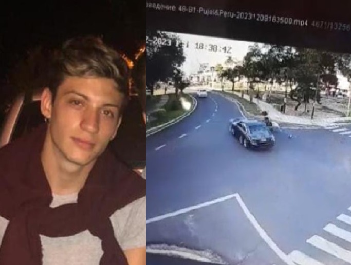 Apareció Un Video Del Choque Que Provocó La Muerte De Lucas Cabrera