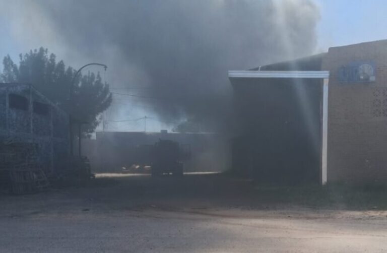 Fuego en el Mercado Central: bomberos trabajaron para sofocar un incendio